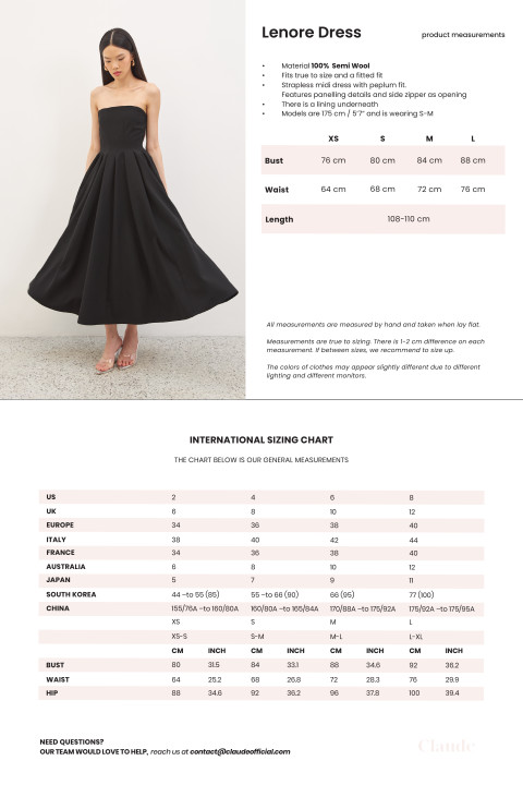 SOLENE - Lenore Dress