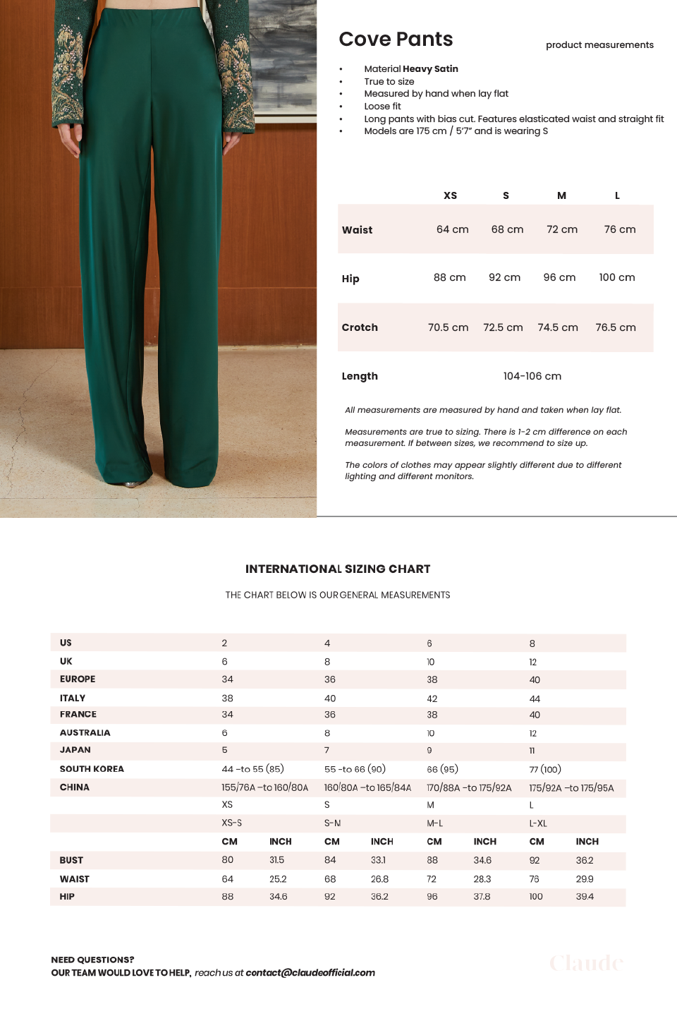 Mù lán - COVE PANTS